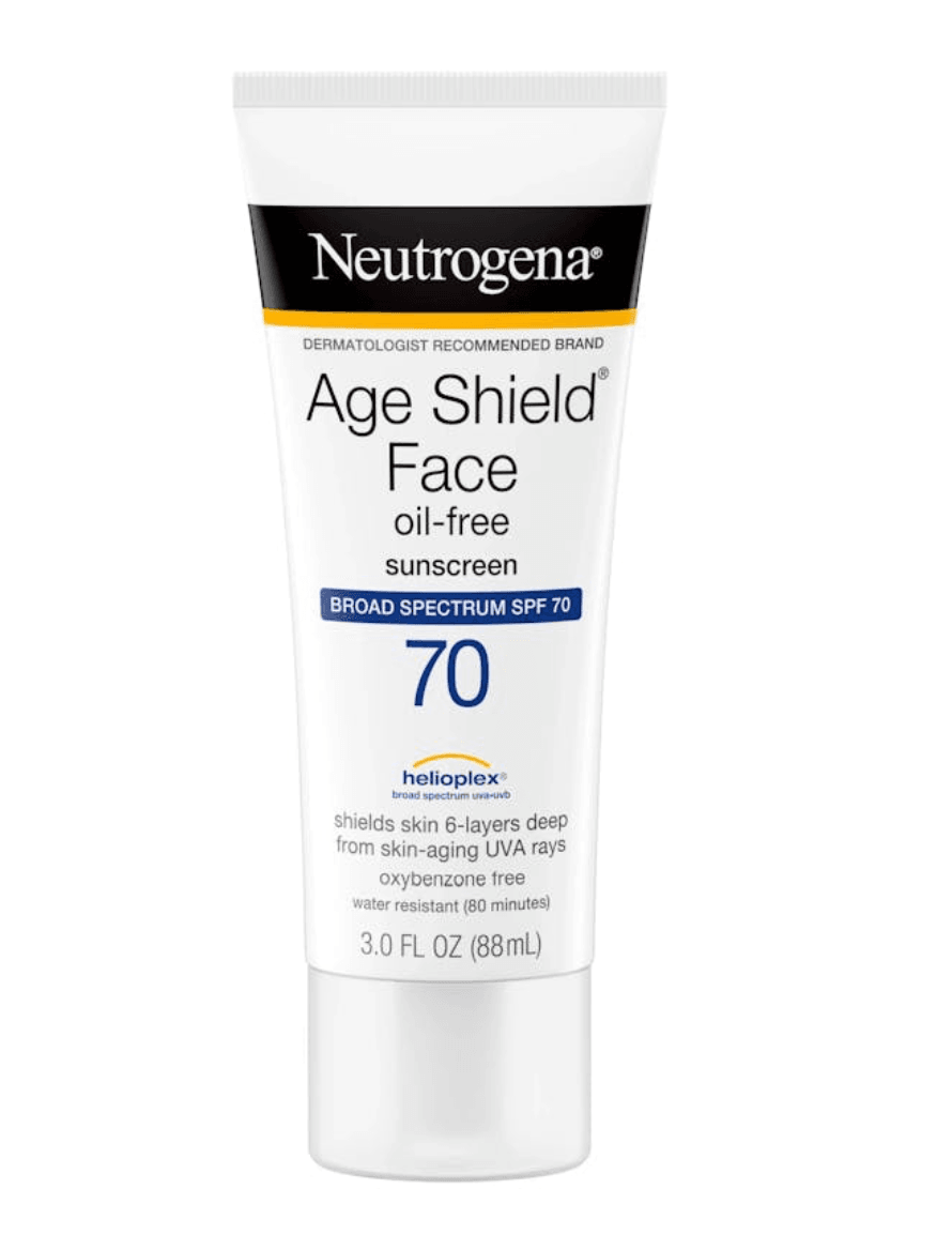Neutrogena Age Shield Face Oil-Free Sunscreen Lotion with Broad ...
